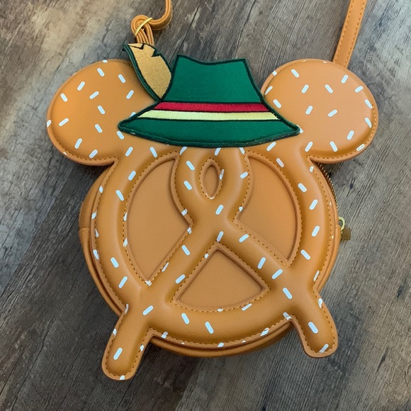 Disney | Bags | Disneys Germany Pretzel Cross Body Bag | Poshmark